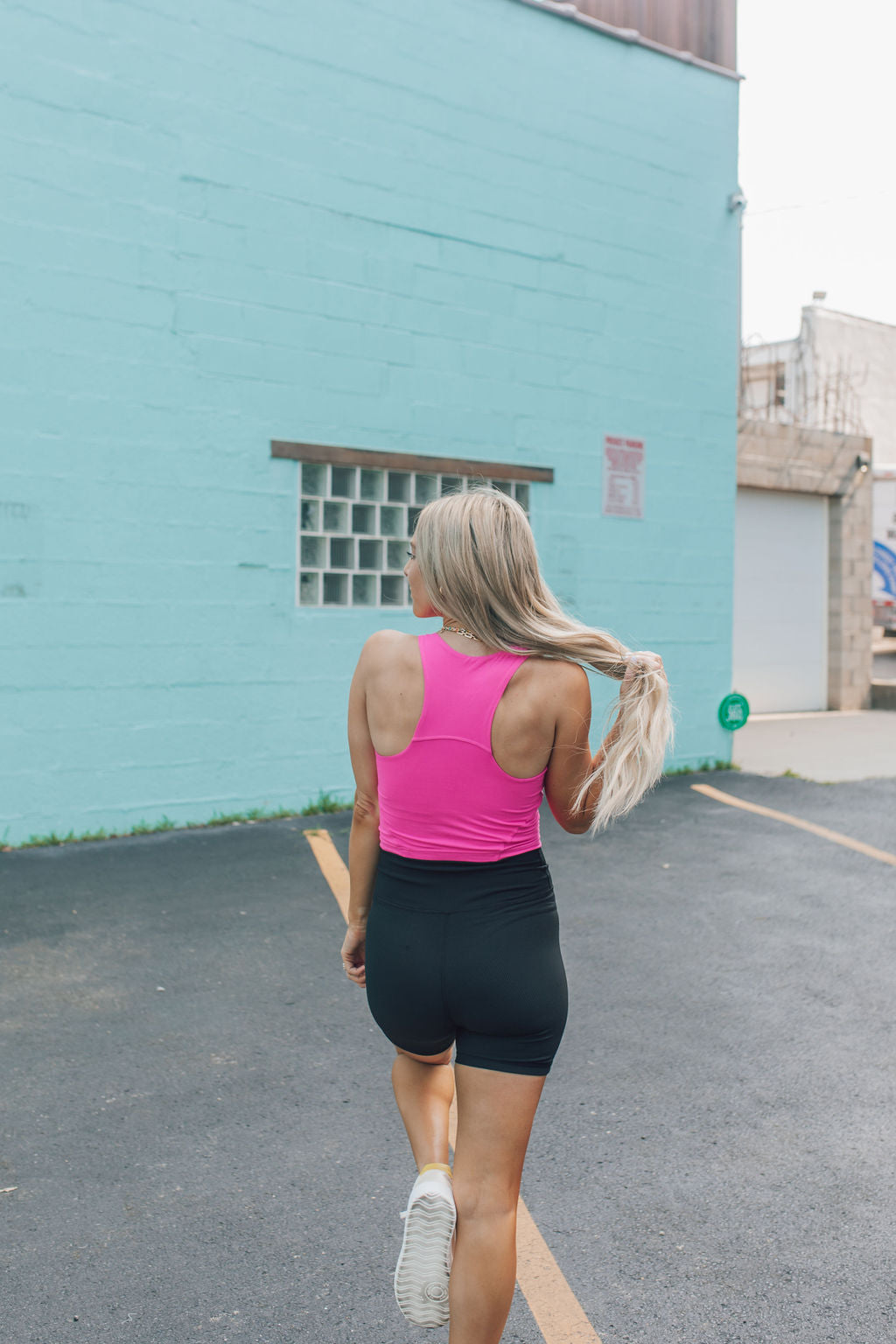 Butter Soft Long Line Tank-Hot Pink – Shop Confetti Closet